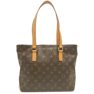 Louis Vuitton Sac cabas vintage Monogram Pre-owned - Femme - Pre-owned - Brun - Taille: ONE Size