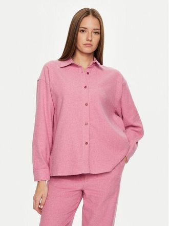 American Vintage American Vintage Hemd Vylow VYL06AH24 Rosa Loose Fit