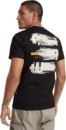 G-Star G-Star Homme T-Shirt RAW Painted Back Graphic, Noir (dk black D24684-C336-6484), XS