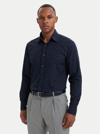 HUGO BOSS Hemd Relegant_6_M 50565600 Dunkelblau Regular Fit