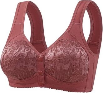 Generic Soutien-gorge d&eacute;contract&eacute; boutonn&eacute; respirant sans rassemblement danneaux en acier 2026, RD2., 66