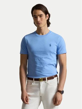 Polo Ralph Lauren T-Shirt 710671438526 Blau Custom Slim Fit