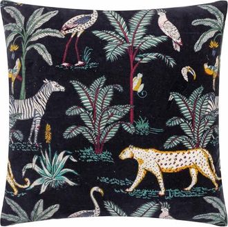 furn. Wylder Tropics Wilds Tropical Cotton Polyester Filled Cushion