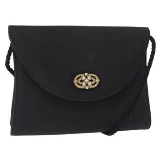 Ferragamo Pre-owned Nylon Schultertasche - - Pre-owned - Damen - Schwarzk - ONE SIZE