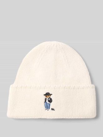 Polo Ralph Lauren M&uuml;tze mit gesticktem B&auml;renmotiv