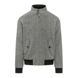 Baracuta Herringbone G9 Jacke - - Jackets - Herren - Grau - 3XS