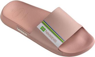 Havaianas Slide Brasil, Sandale glissante Mixte, Crocus Rose, 39/40 EU