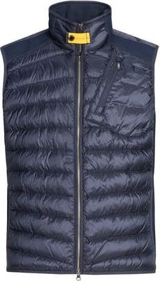 Parajumpers ärmellose Weste stehende Kragen - Blau