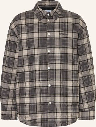 Off-white Stepp-Overjacket grau