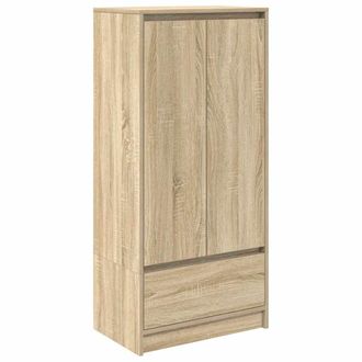 vidaXL Vidaxl Armadio Con Cassetto Rovere Sonoma 55,5x34x119,5 Cm