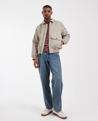 Levi's Cortland - Bomber - Beige-Marron