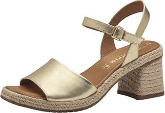 Tamaris Femme 1-28358-42 Sandale &agrave; Talon, Or, 39 EU