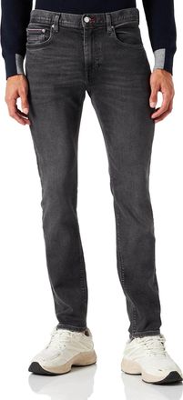 Tommy Hilfiger Herren Slim Bleecker PSTR DRK MW0MW28620 Jeanshosen, Denim (Arlo Grey), 31W / 36L