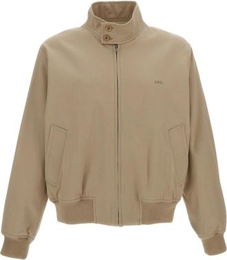 A.P.C. A.p.c., Homme, Vestes, Beige, Taille: M Veste Coupe Bomber