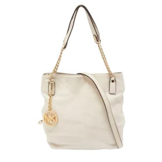 Michael Kors Pre-owned Leder Schultertasche - - Pre-owned - Damen - Wei&szlig; - ONE SIZE