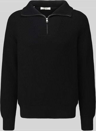 Selected Regular Fit Troyer aus reiner Baumwolle Modell DRY