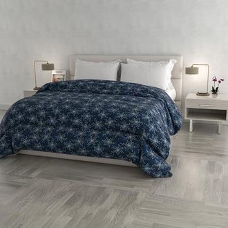 Italian Bed Linen Wintersteppdecke Fashion Polyester füllung, Fireworks, 260x260cm