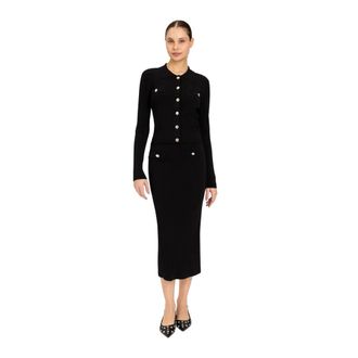 Twinset Damen, Strickwaren, Schwarzk, SGr&ouml;&szlig;e