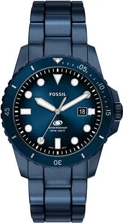 Fossil Uhr Blue FS6166 Dunkelblau