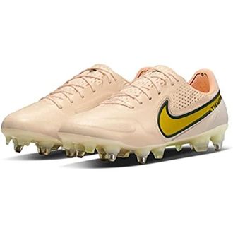 Nike Nike Soft-Ground Soccer Cleat Tiempo Legend 9 Elite SG-Pro AC, Guava Ice/Yellow Strike-Sunset Glow, DB0822-800, 44.5 EU (10.5 US)