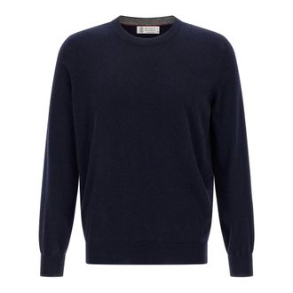 Brunello Cucinelli Herren, Strickwaren, Blau, XLGr&ouml;&szlig;e