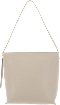 Coccinelle Cuir sac &agrave; &eacute;paule bandouli&egrave;re sac &agrave; main C-Me Lock Handbag Grained Leather Sandshell beige