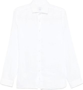 Xacus Homme, Chemises, Blanc, Taille: XL Chemise Blanche &agrave; Boutons Manches Longues