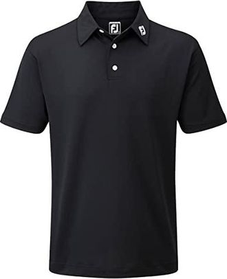 FootJoy Footjoy Stretch Pique Solid Polo, Noir (Negro 91822), X-Large Homme