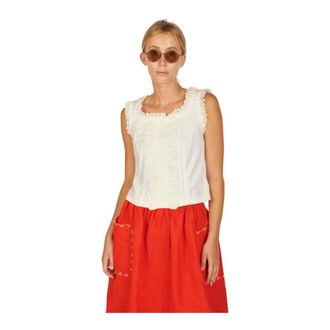 Comme Des Gar&ccedil;ons Damen, Oberteile, Wei&szlig;, XSGr&ouml;&szlig;e