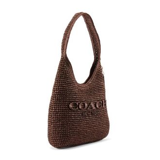 Coach Sac &eacute;paule en paille