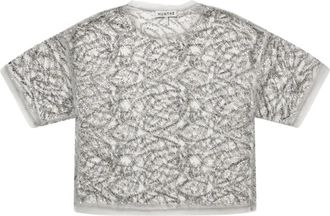 Munthe Vun Pailletten T-Shirt - - Tops - Damen - Grau - XS