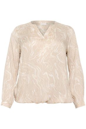 Kaffe Curve Langarmbluse Langarm-Bluse KCdiana Gro&szlig;e Gr&ouml;&szlig;en