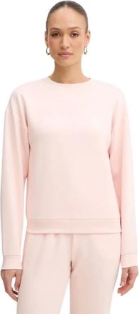 A|X Armani Exchange Femme, Sweatshirts et sweats &agrave; capuche, Rose, Taille: 40 FR Basic Crewneck SweaT-shirt
