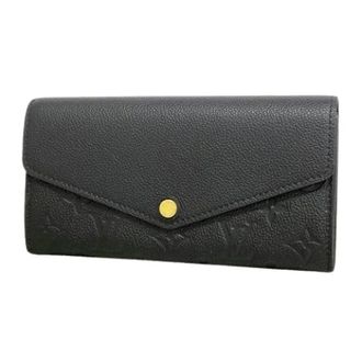 Louis Vuitton Portefeuille Long Pre-owned (bi-pli) - Femme - Pre-owned - Noir - Taille: ONE Size