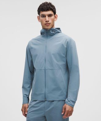lululemon Pace Breaker Jacke f&uuml;r M&auml;nner - Gr&ouml;&szlig;e 2XL in Steel Blue