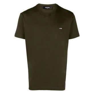 Dsquared2 Gr&uuml;nes T-Shirt - - Tops - Herren - Gr&uuml;n - S