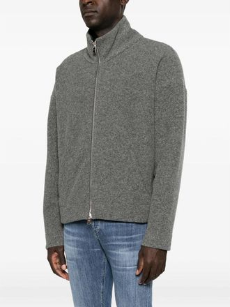 Dondup Cotton Stand-Collar Jacket - Gray