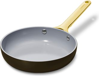Caraway Mini-Bratpfanne aus Keramik, antihaftbeschichtet, 1,05 l, 20,3 cm, ungiftig, PTFE- und PFOA-frei, ofenfest und kompatibel mit allen Herdarten (Gas, El
