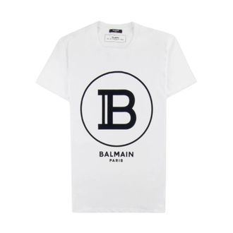 Balmain T-Shirts - - Tops - unisex - Wei&szlig; - M