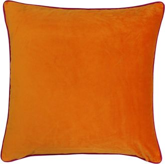 furn. Paoletti Meridian 55X55 C/C Clem/HPNK, Clementine Orange/Pink, 55x55cm