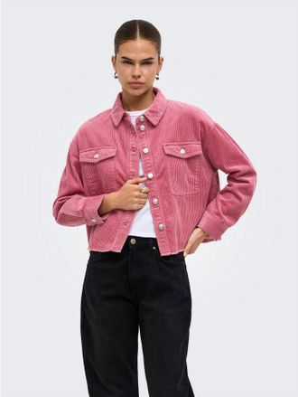 Only Cordjacke ONLMARINA-ENY L/S CORD JACKET PNT NOOS Baumwolle