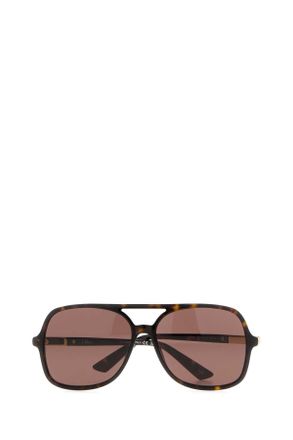 Chlo&eacute; HAVANA-HAVANA-BROWN Tortoiseshell Acetate Sunglasses - Brown