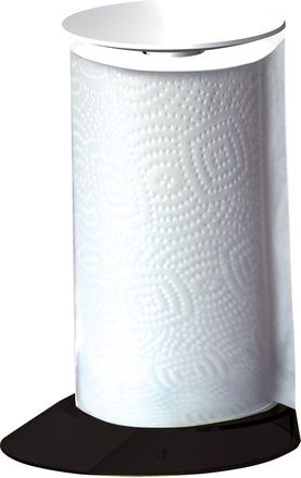 Bugatti Bugatti Glamour Papierrollenhalter (H28cm x 19 cm Durchmesser, Schwarz)