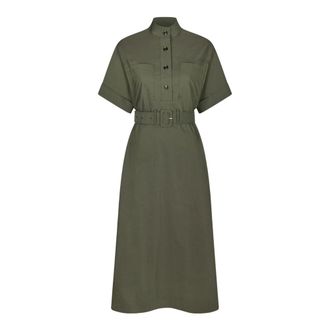 Neo Noir Shirt Robes - Femme - Robes - Vert - Taille: 42 FR
