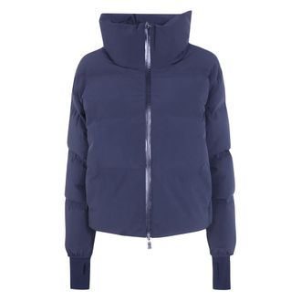 Herno Cropped Jacket - - Jackets - Damen - Schwarzk - L