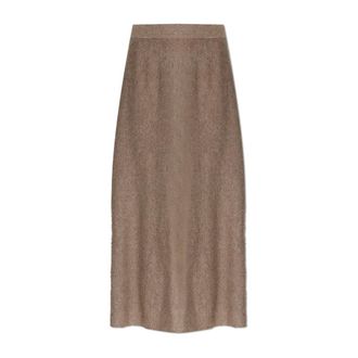 Lisa Yang Torie Skirt - - Skirts - Damen - Braun - XS