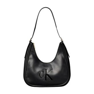 Calvin Klein Femme, Sacs, Noir, Taille: ONE Size Sacs &agrave; &eacute;paule