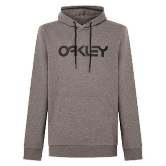 Oakley Mens B1B Pullover Hoodie 2.0, New Athletic Grey/Black