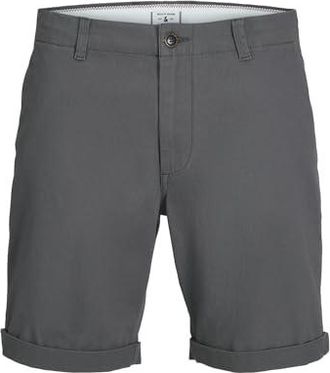 Jack & Jones Short Chino pour Homme, Asphalte, XXL