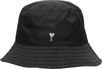 Ami Femme, Accessoires, Noir, Taille: 58 CM Ami De Coeur Bucket Hat